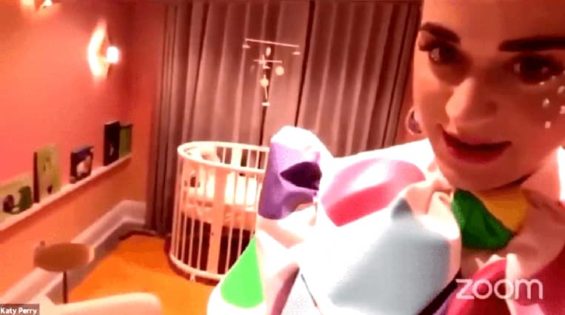 WATCH Katy Perry Show Off Her Baby's Adorable Nursery