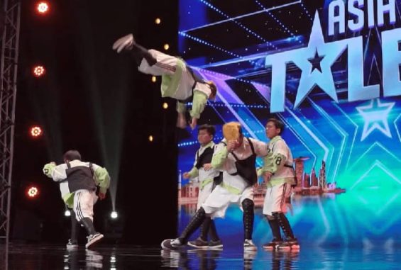 Kid Dance Group Does Amazing Acrobatic Moves On 'Asia's Got Talent'