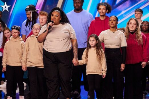 Alesha Dixon Hits 'BGT' Golden Buzzer for Inspiring Group of Performers