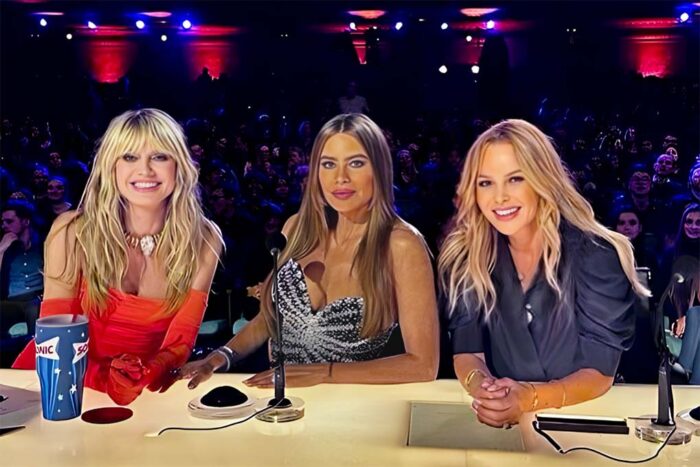 'BGT' Judge Amanda Holden Appears on the Set of 'AGT' Season 18