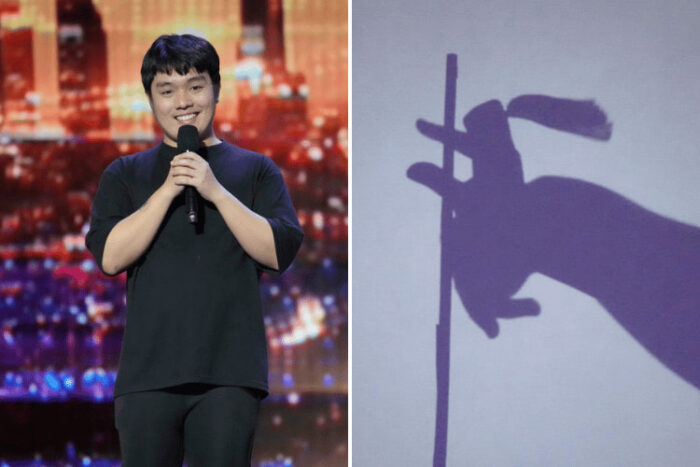 Performer Creates Hilarious Shadow Puppets in 'AGT' Early Release Audition