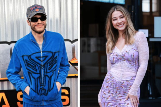 Pete Davidson, Madelyn Cline Attend 'SNL' Party Together Amid Dating Rumors